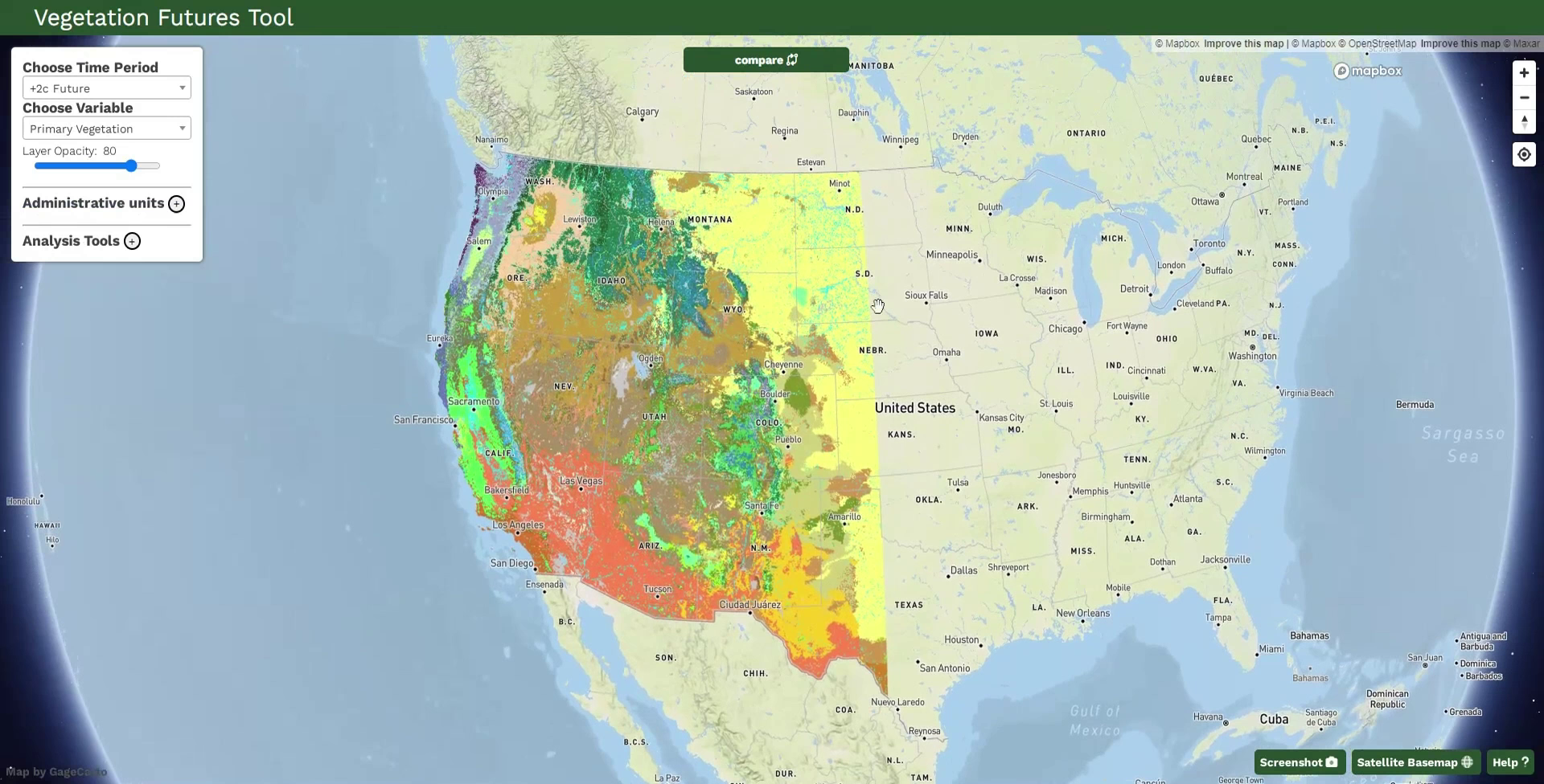 Leveraging variability in vegetation projections to guide management in ...